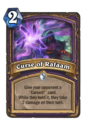 Curse of Rafaam | Hearthstone: Heroes of Warcraft Wiki | Fandom