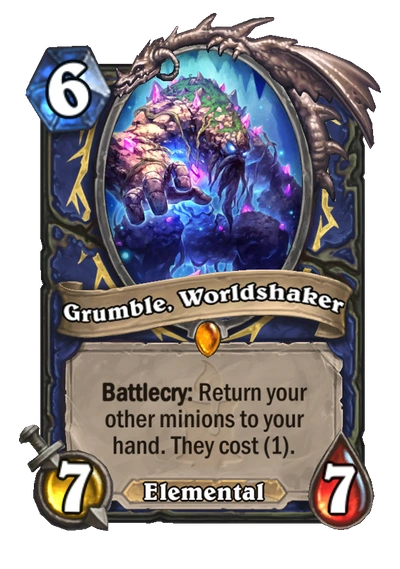 Grumble, Worldshaker | Hearthstone: Heroes of Warcraft Wiki | Fandom