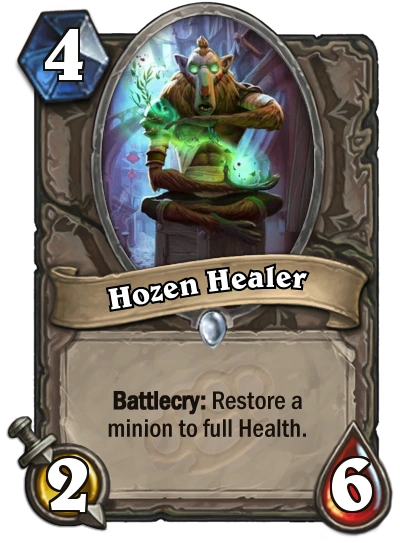Hozen Healer | Hearthstone: Heroes of Warcraft Wiki | Fandom