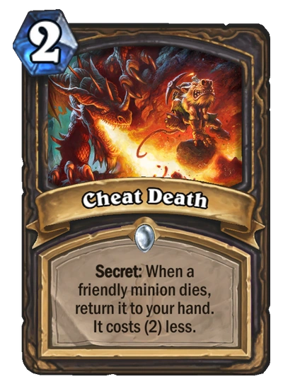Cheat Death | Hearthstone: Heroes of Warcraft Wiki | Fandom