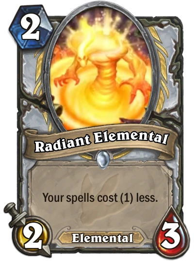 Radiant Elemental | Hearthstone: Heroes of Warcraft Wiki | Fandom
