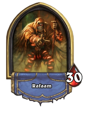 Arch-Thief Rafaam (heroic) | Hearthstone: Heroes of Warcraft Wiki | Fandom