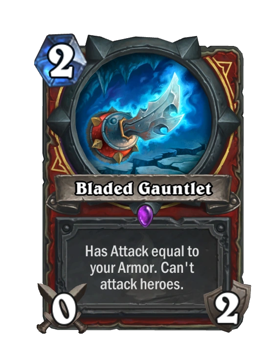 Bladed Gauntlet - Hearthstone Wiki