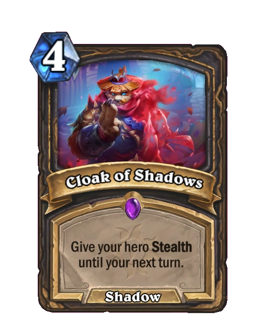 Cloak of Shadows - Hearthstone Wiki
