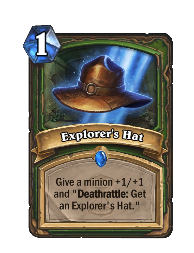 Explorer's Hat (Caverns of Time) - Hearthstone Wiki