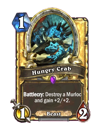 Hungry Crab - Hearthstone Wiki