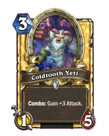 Coldtooth Yeti - Hearthstone Wiki