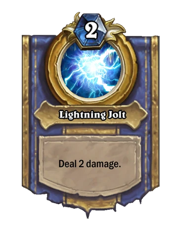 Lightning Jolt - Hearthstone Wiki