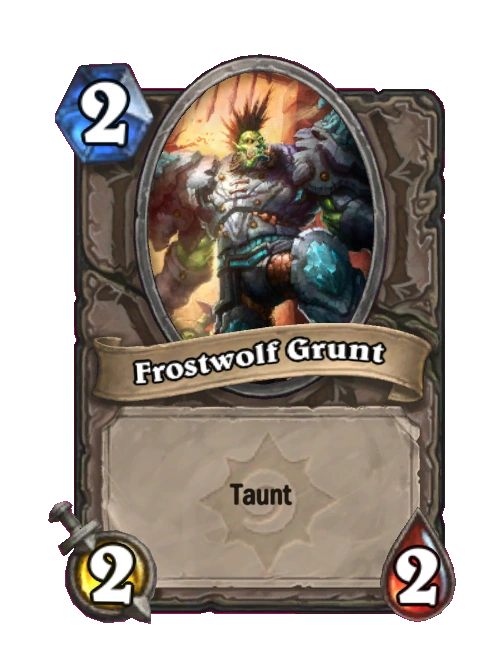 Frostwolf Grunt - Hearthstone Wiki