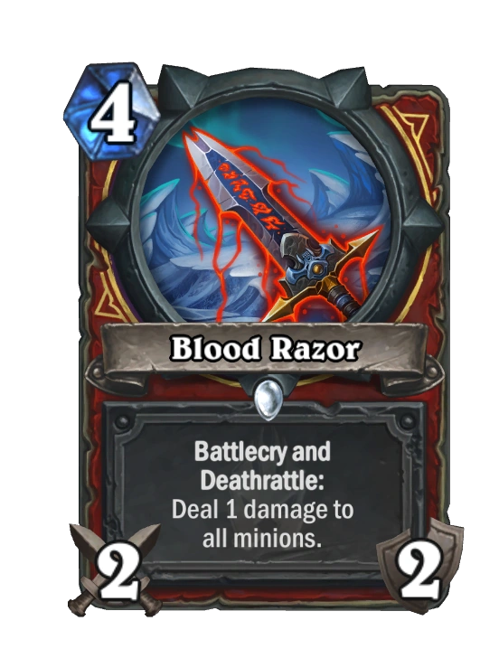 Blood Razor - Hearthstone Wiki