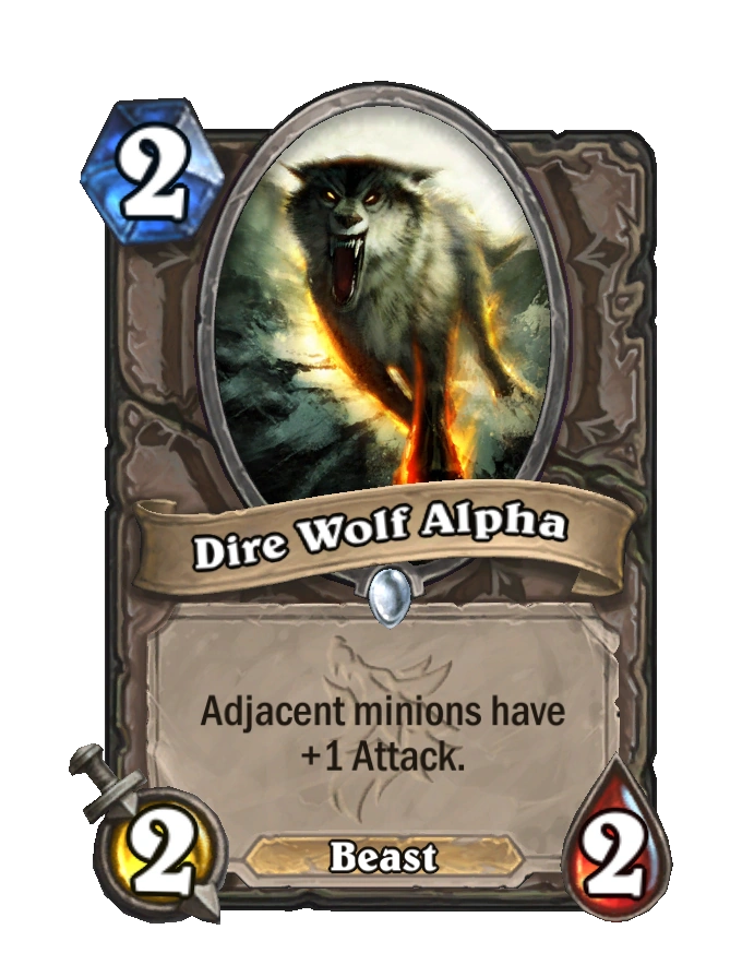 Dire Wolf Alpha (Core) - Hearthstone Wiki