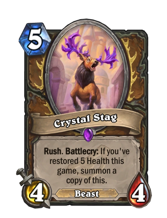 Crystal Stag - Hearthstone Wiki
