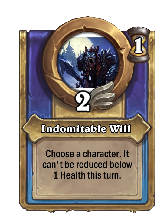 Mercenaries/Indomitable Will - Hearthstone Wiki
