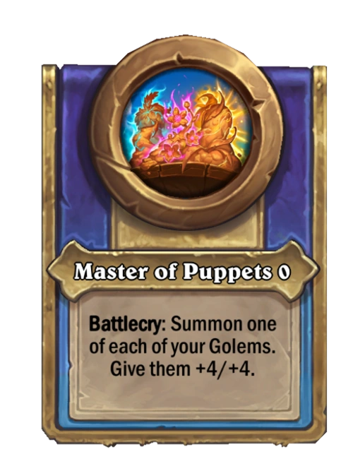 Mercenaries/Master of Puppets 1 - Hearthstone Wiki