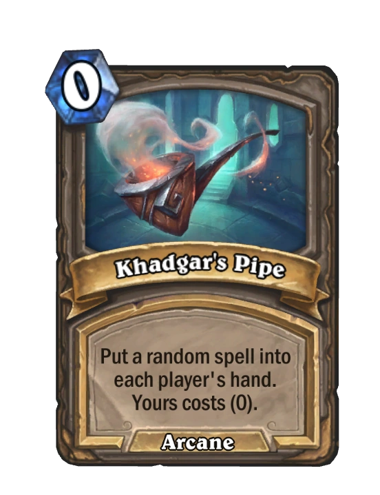Khadgar's Pipe - Hearthstone Wiki