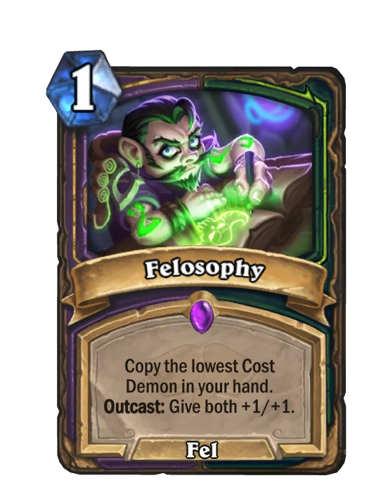 Fel/Wild format - Hearthstone Wiki