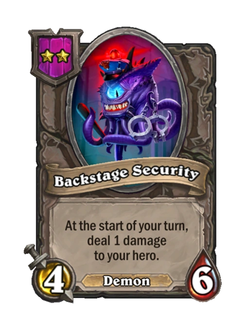 Battlegrounds/Backstage Security - Hearthstone Wiki