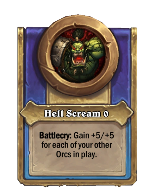 Mercenaries/Hell Scream 1 - Hearthstone Wiki