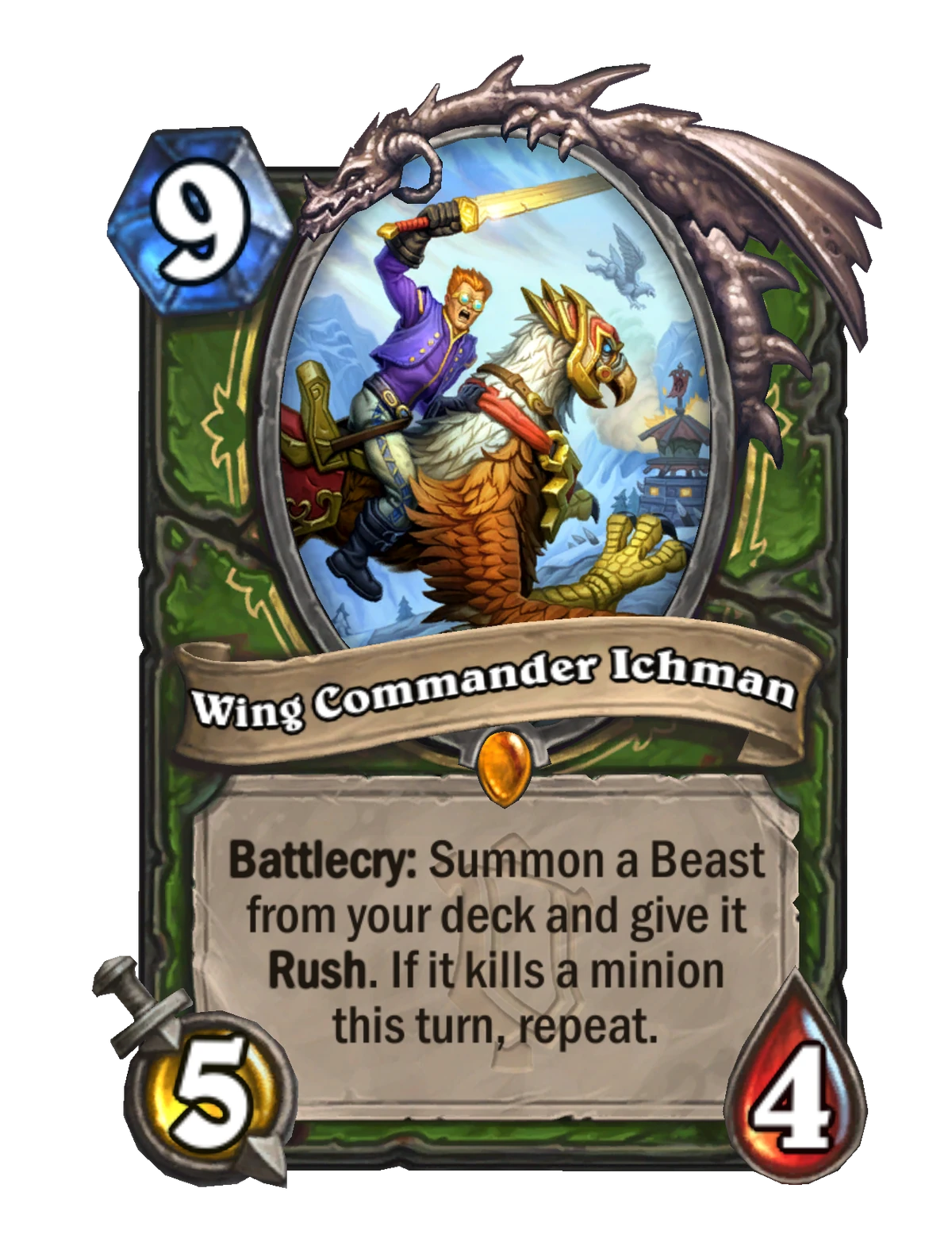 Wing Commander Ichman - Hearthstone Wiki