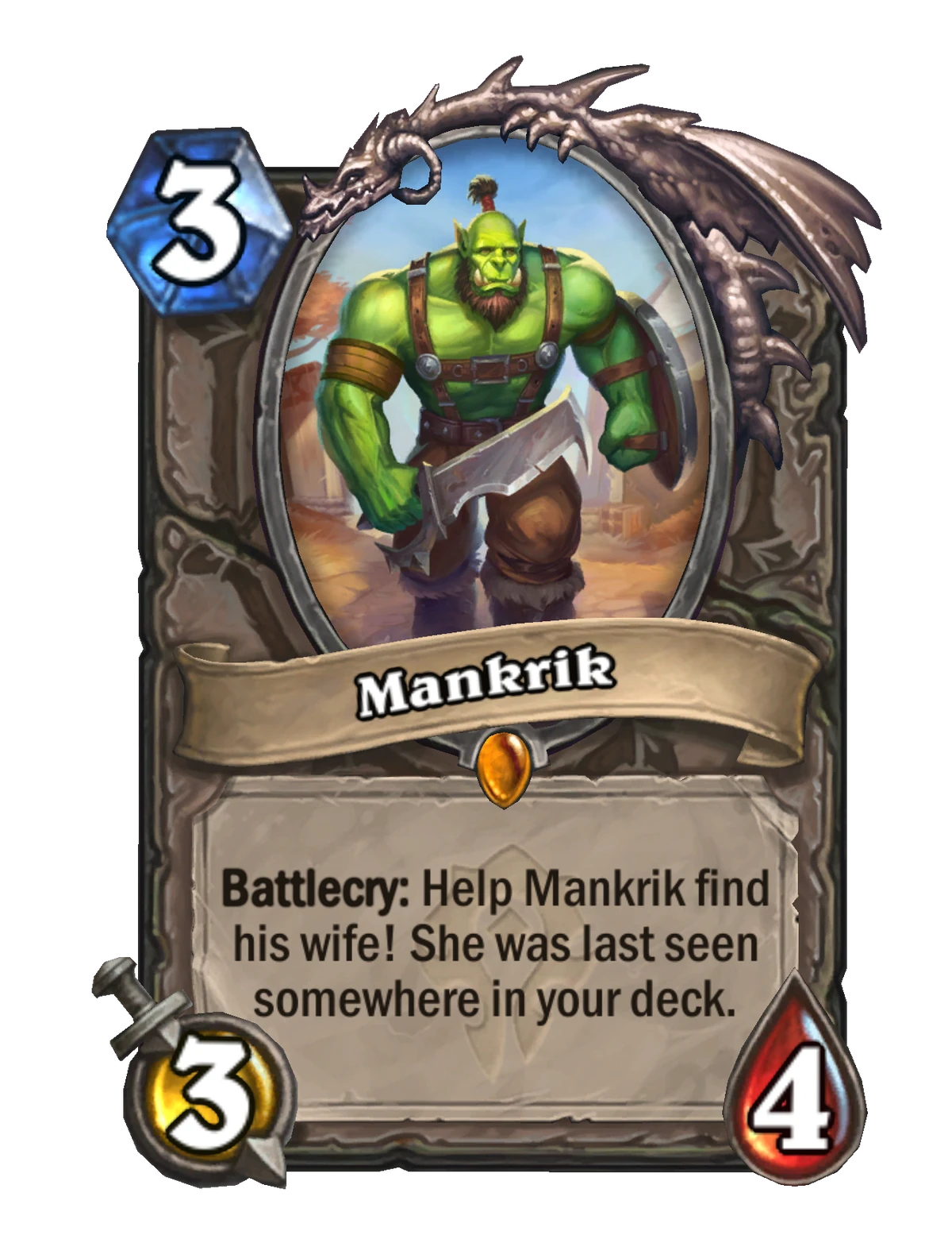 Mankrik - Hearthstone Wiki