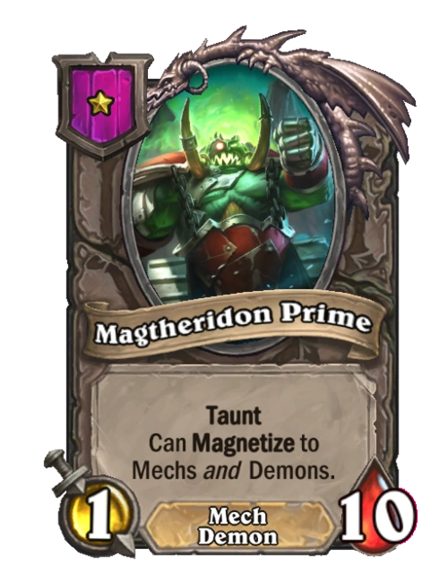 Battlegrounds/Magtheridon Prime - Hearthstone Wiki