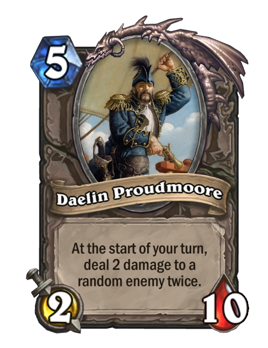 Daelin Proudmoore (85286) - Hearthstone Wiki