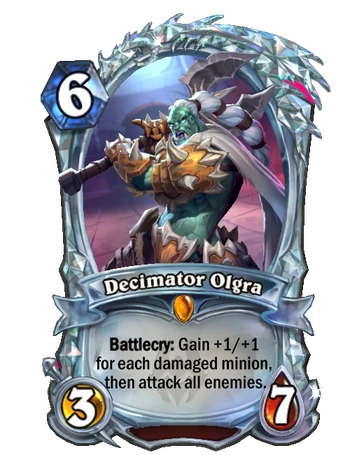 Decimator Olgra - Hearthstone Wiki