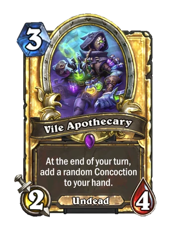 Vile Apothecary - Hearthstone Wiki