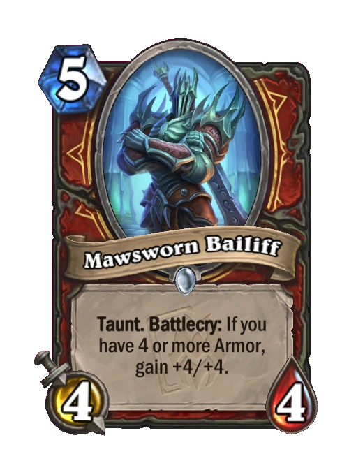 Mawsworn Bailiff - Hearthstone Wiki