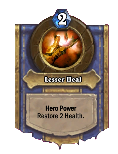 Lesser Heal (Classic) - Hearthstone Wiki