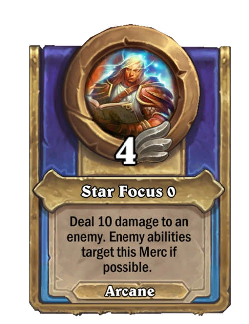 Mercenaries/Star Focus 1 - Hearthstone Wiki
