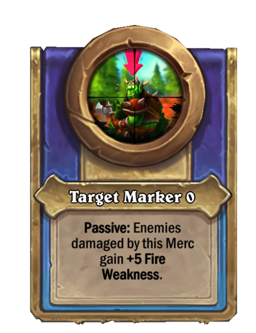 Mercenaries/Target Marker 1 - Hearthstone Wiki