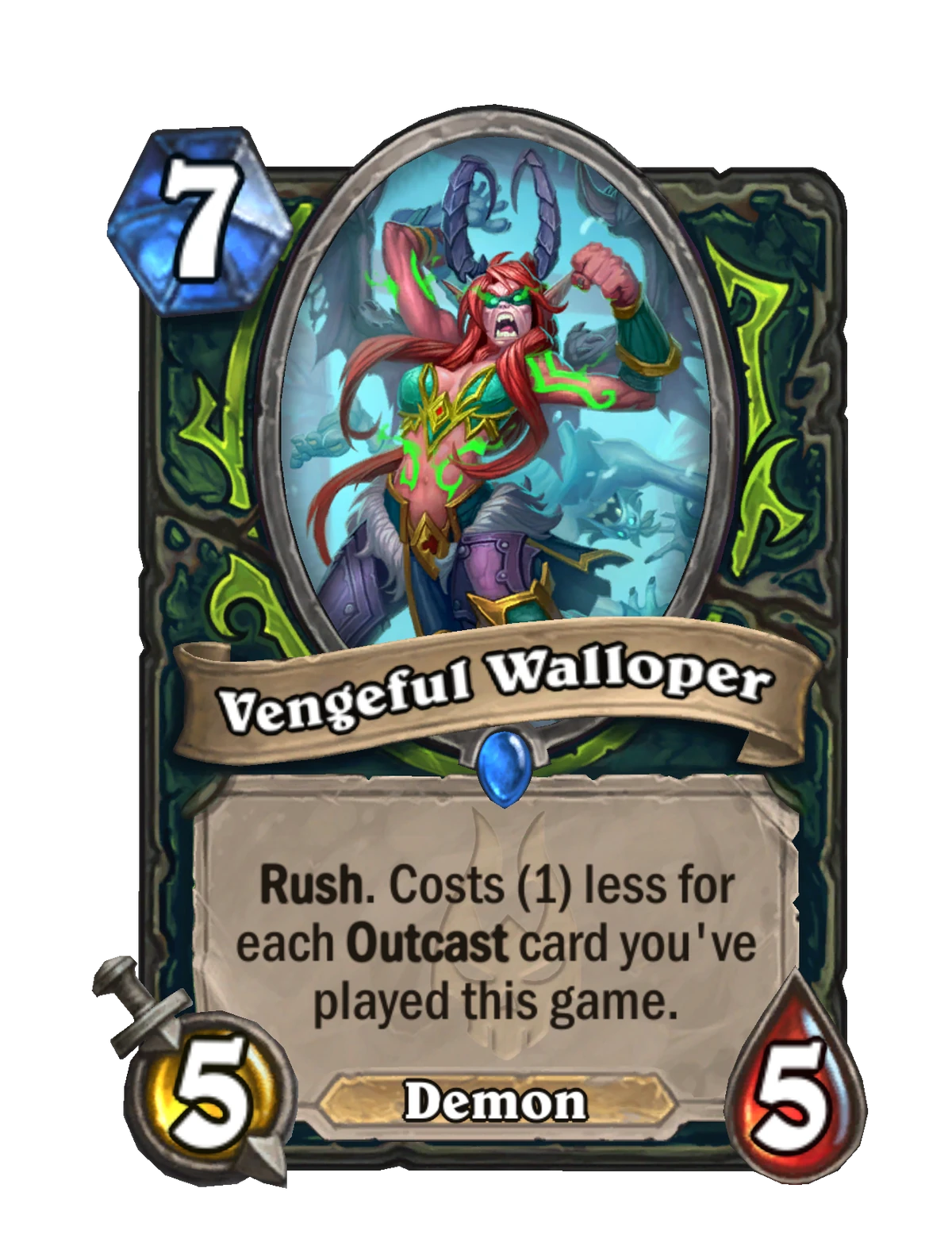 Vengeful Walloper - Hearthstone Wiki