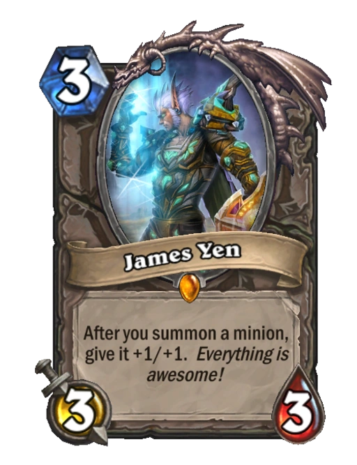 James Yen (Credits card) - Hearthstone Wiki