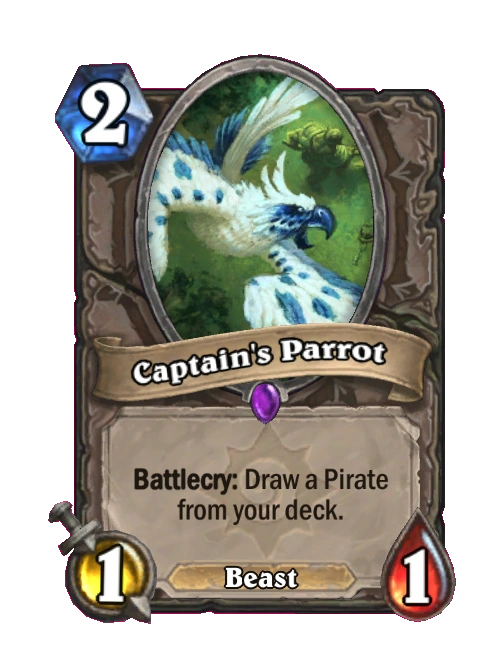 Captain's Parrot - Hearthstone Wiki