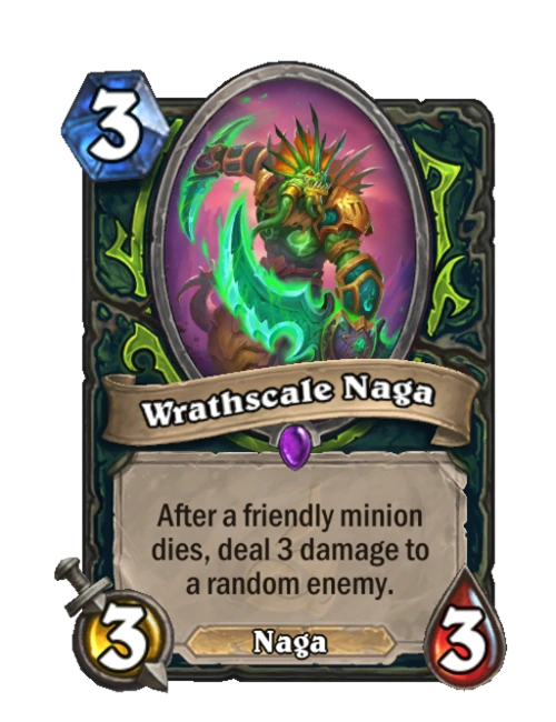 Wrathscale Naga - Hearthstone Wiki