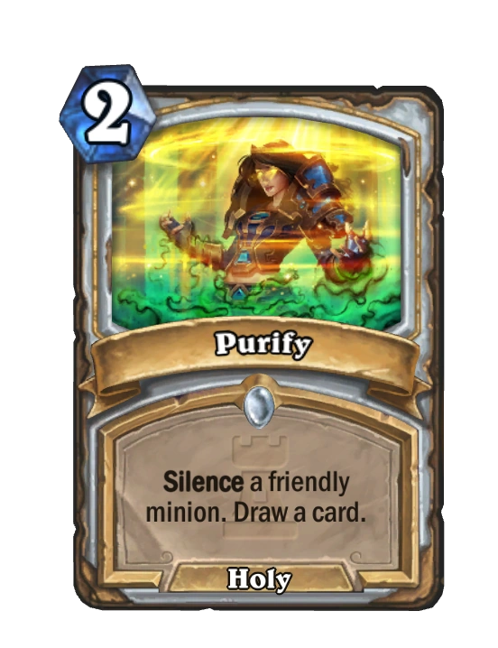 Purify - Hearthstone Wiki