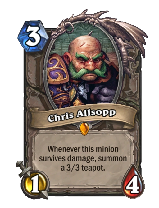 Chris Allsopp (Credits card) - Hearthstone Wiki