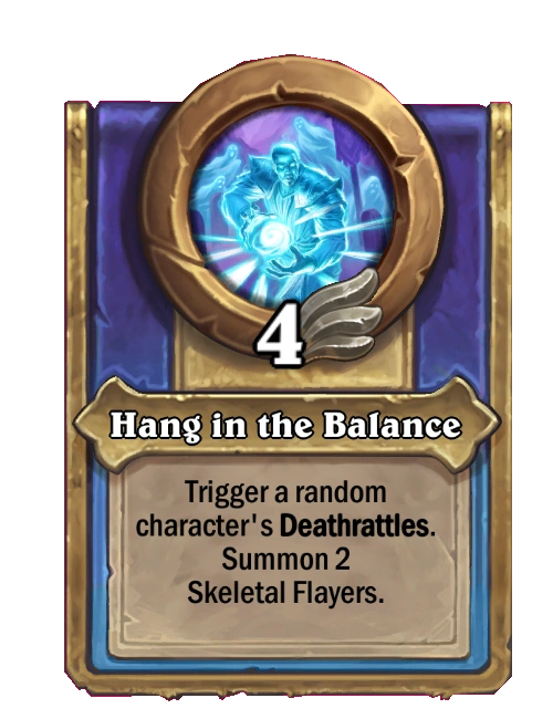 Mercenaries/Hang in the Balance - Hearthstone Wiki