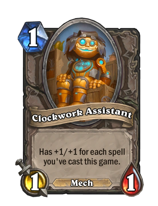 Clockwork Assistant (boss) - Hearthstone Wiki