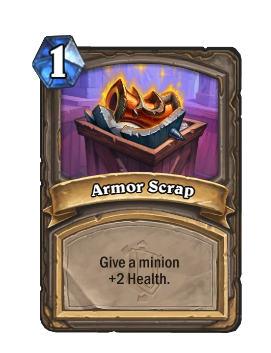 Armor Scrap - Hearthstone Wiki