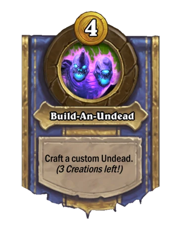 Battlegrounds/Build-An-Undead - Hearthstone Wiki