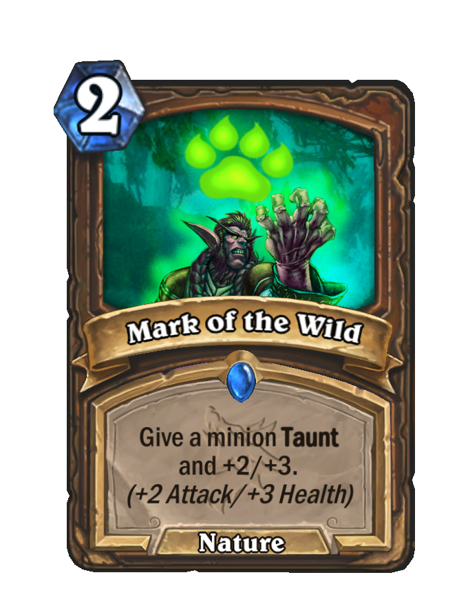 Mark of the Wild (Core) - Hearthstone Wiki