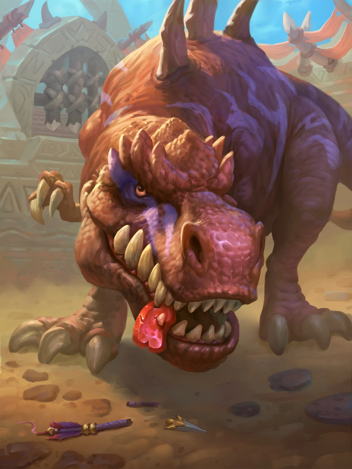 Devilsaur (Baited Arrow) - Hearthstone Wiki