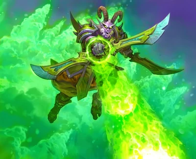 Fel Barrage - Hearthstone Wiki