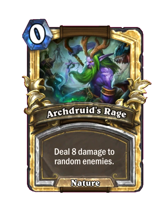 Archdruid's Rage - Hearthstone Wiki