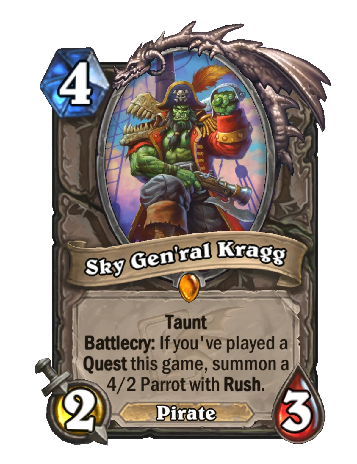 Sky Gen'ral Kragg - Hearthstone Wiki