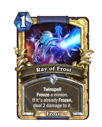 Ray of Frost - Hearthstone Wiki