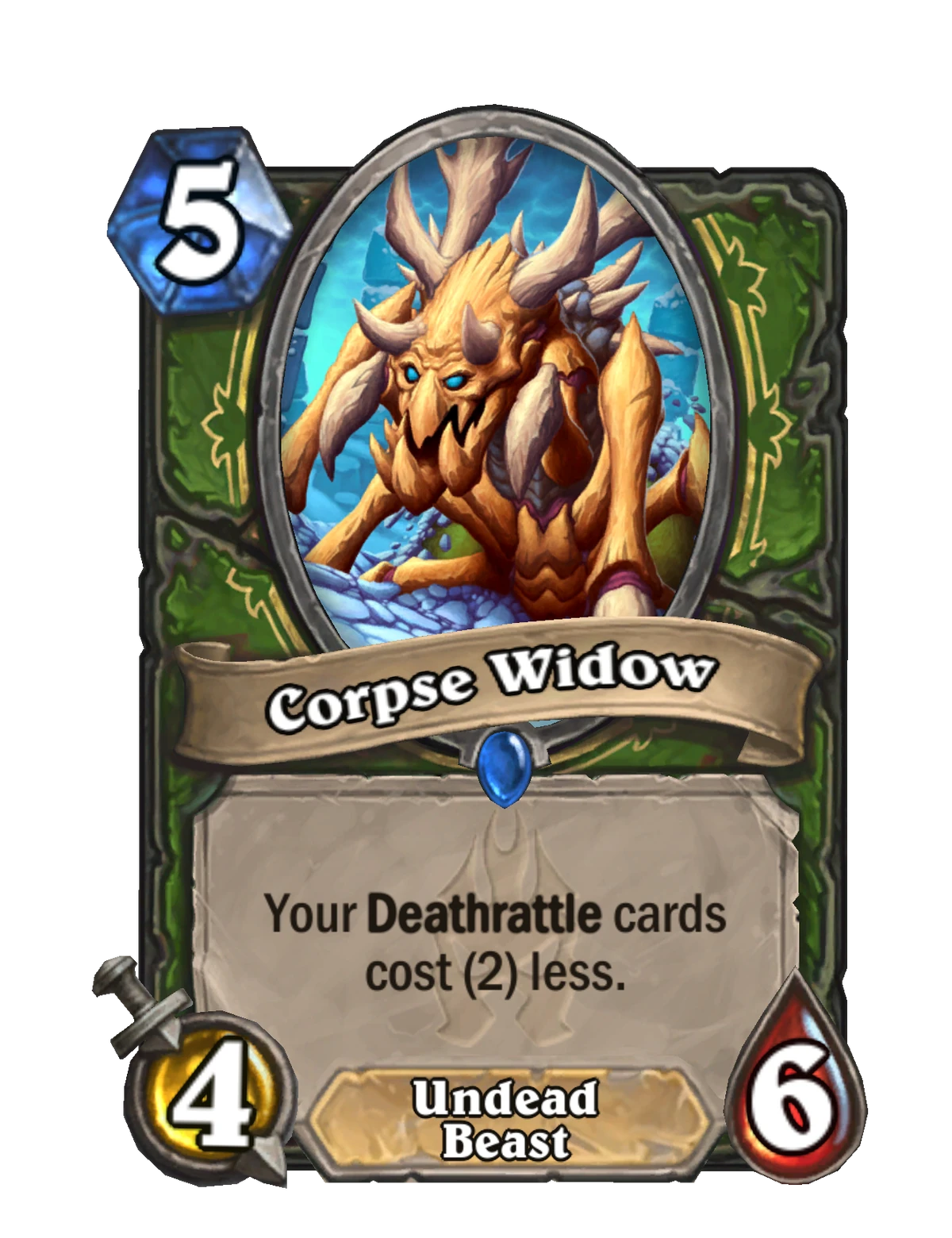 Corpse Widow - Hearthstone Wiki