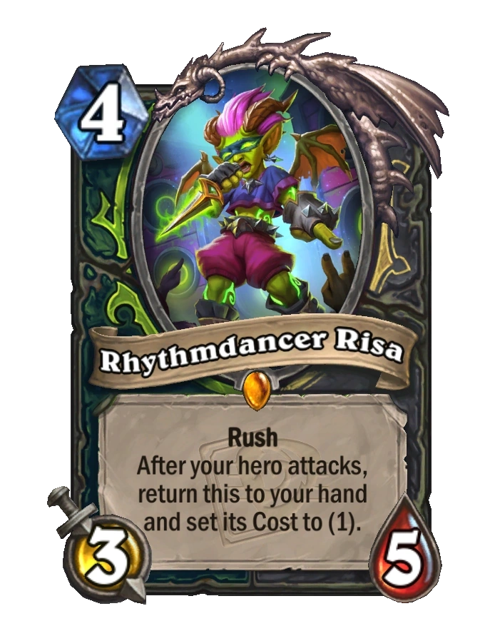 Rhythmdancer Risa - Hearthstone Wiki